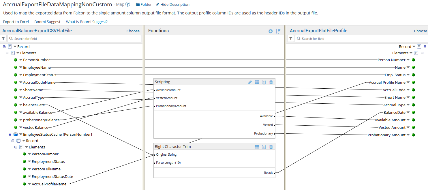 Configure the Universal Accruals Export Integration